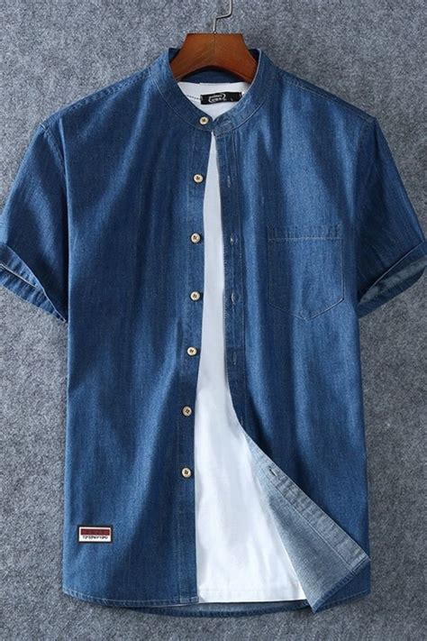 Classic Denim Shirt For Men