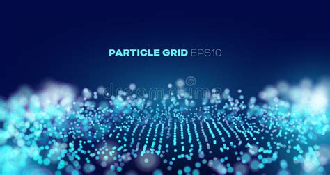 Data Grid Vector Abstract Background Binary Code Structure Bigdata