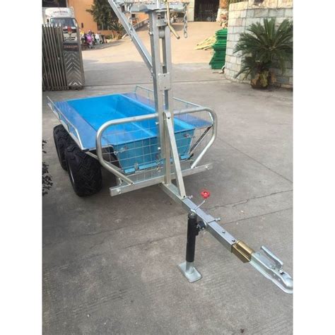 Tengfei Best Selling Tipping Farm Utility Trailer Atv Dump Trailer