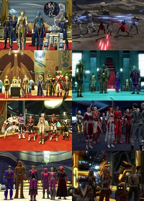 Class Crew Group Shot Rswtor