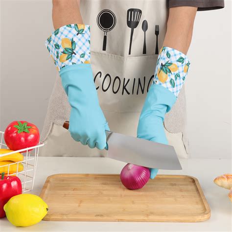 厨房家务手套毛巾7件套做家务耐用防水乳胶耐磨橡胶洗衣服专用 阿里巴巴