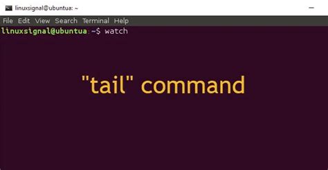 Linux Commands Tail