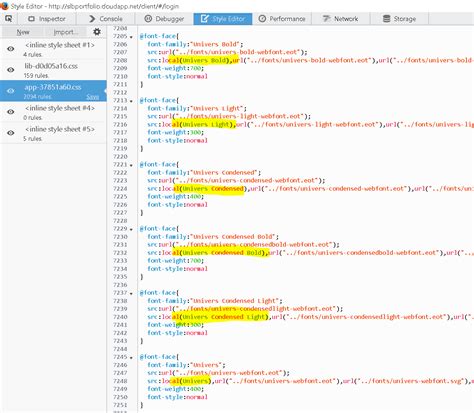 Html Edge Browser Not Loading Font Face Stack Overflow