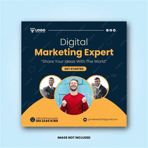 Premium Vector Social Media Poster