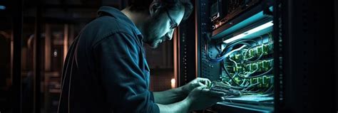 Premium Photo Server Servicing It Dedication Data Center Performance