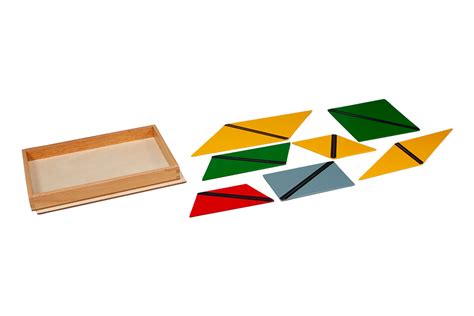 Montessori Materials Constructive Triangles Sensorial Montessori Materials