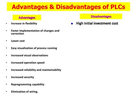 Advantages And Disadvantages Of Programmable Logic Controller At Dylan