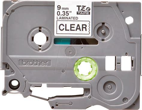 P Touch Tze Brother Tape Cartridge Mm Black Transparent At Reichelt Elektronik