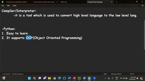 Python Session 1 Youtube