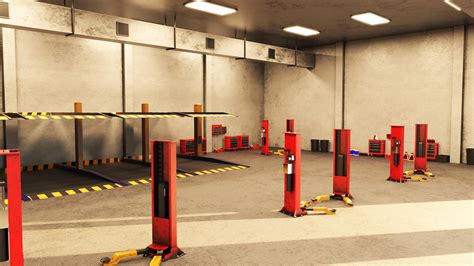 Maintenance Bay ⋆ Freebies Daz 3d