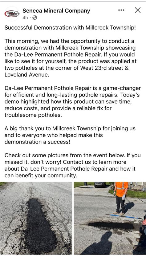 Another Productive Week Showing The Range Of Da Lee Pavement Products