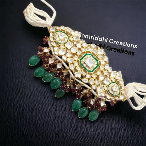 Ruby Emerald Necklace With Polki At 2312500 Inr In Jaipur Samriddhi