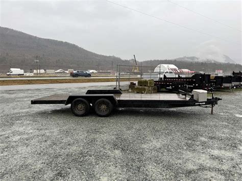 Used Pre Owned 2021 Southland 7x20 Flat Deck Trailer 11400lb Gvw W