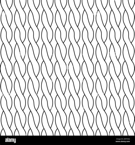 Seamless Pattern Rope Stacking In Vertical Pattern Abstract Background