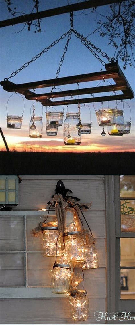 28 Stunning And Easy Diy Outdoor Lights A Piece Of Rainbow Home Decor Diy Outdoor Lighting