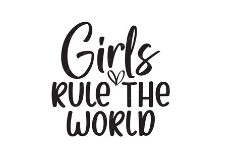 Premium Vector Girls Rule The World