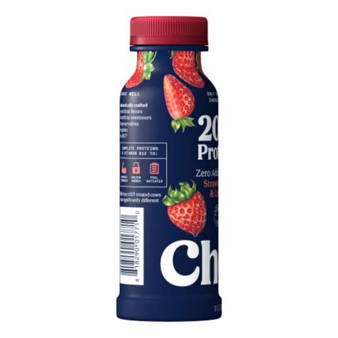 Chobani® 20g Protein Lowfat Greek Yogurt Drink Strawberries And Cream 10