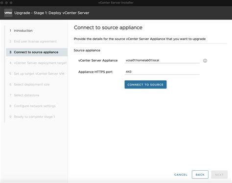 Upgrade VCenter Server Appliance X To VCenter Server Appliance X Wojcieh Net