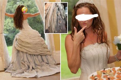 ‘corpse Bride Slammed By Wedding Shamers For Wearing A Dress That