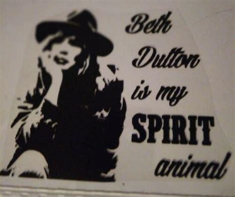 Beth Dutton Yellowstone Decal 3936144706