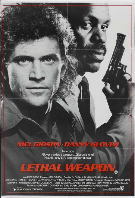 Lethal Weapon Movie Poster Print 11 X 17 Item Movab27410 Posterazzi