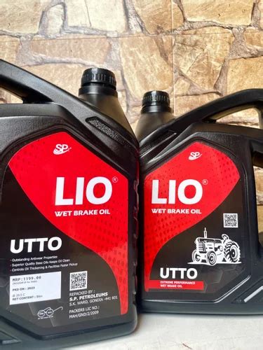 Lio Wet Brake Oil Utto At Rs 140litre In Gondia Id 2851925945197