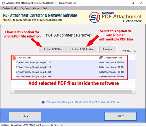 How To Remove Extract Attachments From PDF Files
