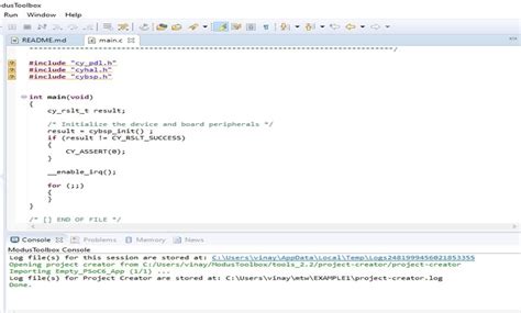 Getting Started With Psoc 6 And Modustoolbox Software Element14 Community