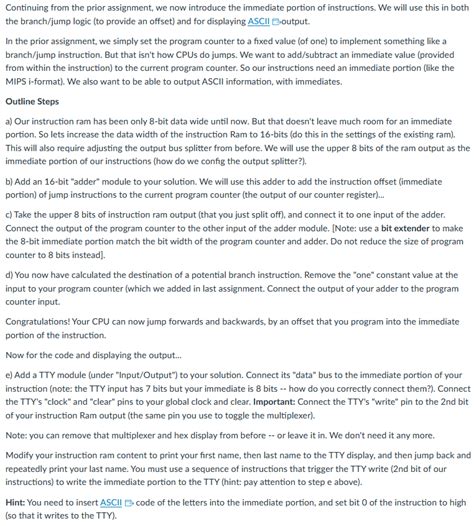 Solved Continuing From The Prior Assignment We Now