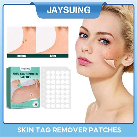 Jaysuing Warts Remover Plaster 120pcs Skin Tag Mole Corn Wart Removal
