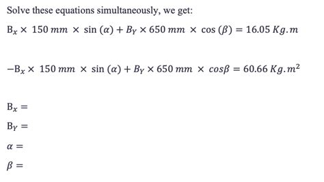 Solved Solve These Equations Simultaneously We