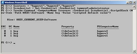 Use Powershell To Create New Registry Keys On Remote Systems Scripting Blog Archived