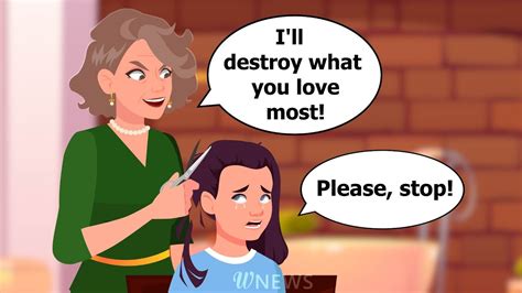 Our Stepmother Cut My Sisters Hair To Punish Her And I Used It