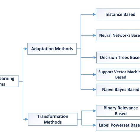 2 Categorization Of Multi Label Algorithms Download Scientific Diagram