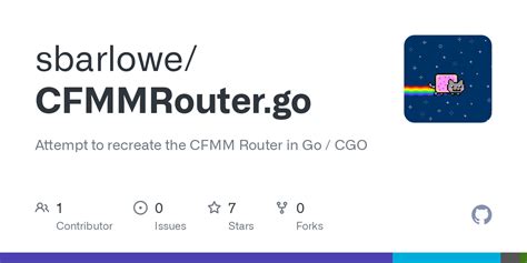 Github Sbarlowecfmmroutergo Attempt To Recreate The Cfmm Router In