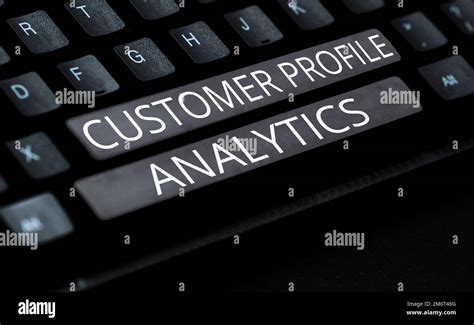 Handwriting Text Customer Profile Analytics Word For Customer Profile