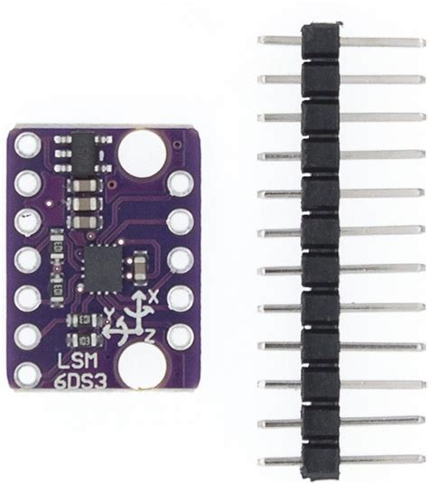 1pc Gy Lsm6ds3 Lsm6ds3 Accelerometer Gyro Embedded Digital Temperature Sensor Module I2c