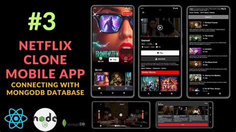 3 Connecting With Mongodb Database Netflix Clone App Youtube