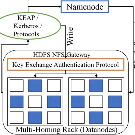 Default Multi Homing HDFS Cluster Download Scientific Diagram