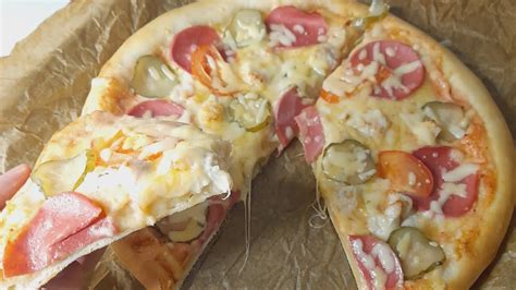 Пицца на кефире 🍕 вкусно рецепты рецептынакаждыйдень Youtube