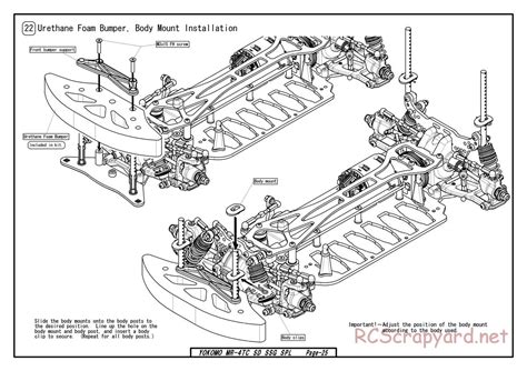 Yokomo MR 4TC SD SSG Instruction Manual MRTC SD1 RCScrapyard Radio Controlled Model