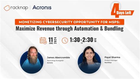 Racknap On Linkedin Cybersecurity Webinar Msps Automation