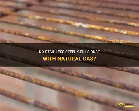 Do Stainless Steel Grills Rust With Natural Gas ShunGrill