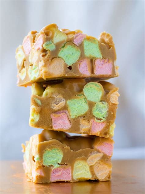 Easy Butterscotch Peanut Butter Confetti Squares Recipe Mommy Kat And