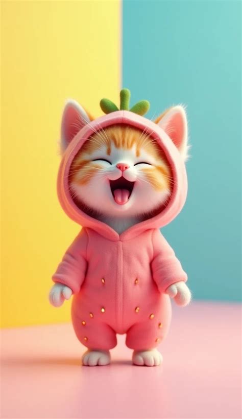 Красивый котик Котята Милые котики Детские обои