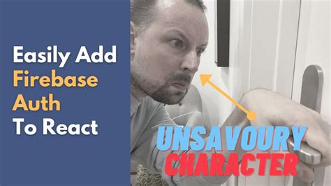 Easily Add Firebase Auth To React YouTube