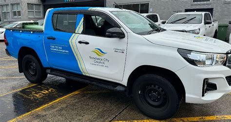 New Wrap Design On Our Utes Looking Great And Ready To Represent Our