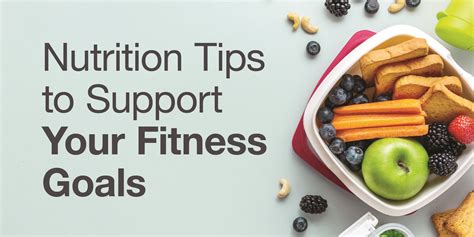 Nutrition Tips To Support Your Fitness Goals Mercyone Health