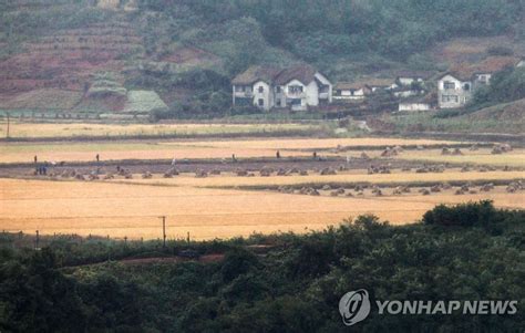 북녘의 가을 풍경 연합뉴스