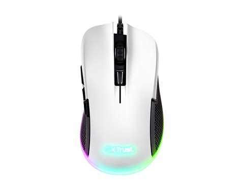 Trust Gxt 922w Ybar Rgb Gaming Mouse White